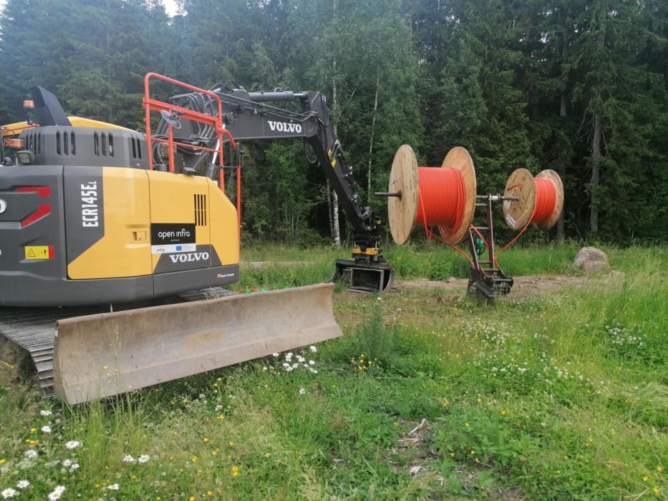 Open Infra driftsätter efterlängtad fiber i stödmedelsområdena på ...